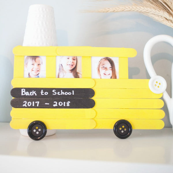Back to School Bus Frame – Craft Box Girls