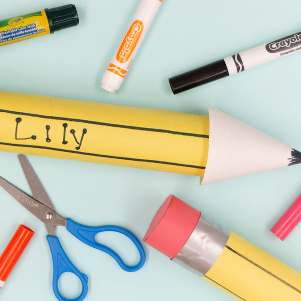 Back to School Pencil Craft – Craft Box Girls