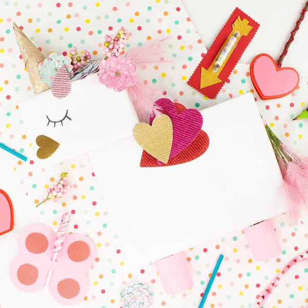 DIY Unicorn Valentine's Day Card Box – Craft Box Girls
