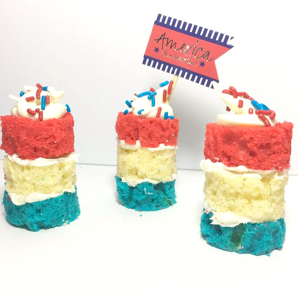 Patriotic Cupcake Bites – Craft Box Girls