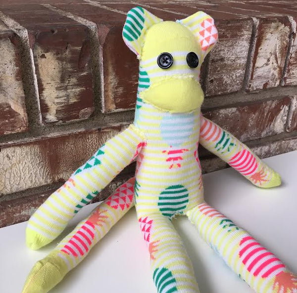 DIY Sock Monkey – Craft Box Girls