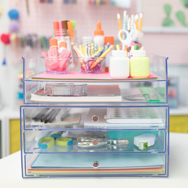 Meet The New 3 Drawer Organizer – Craft Box Girls
