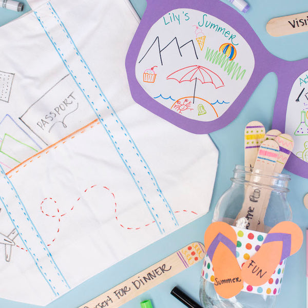 3 Kids Crafts to Kick Off Summer – Craft Box Girls