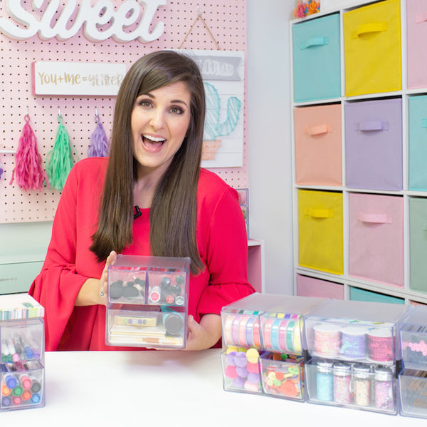 5 Ways to Get Organized with Stackable Storage Cubes – Craft Box Girls