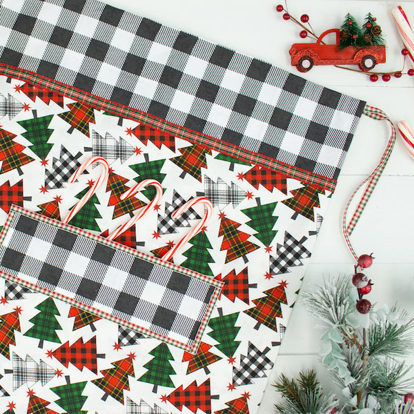 DIY No Sew Christmas Present Sack – Craft Box Girls