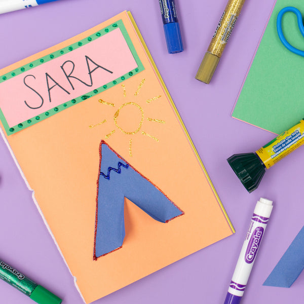 Paper Notebook Craft – Craft Box Girls