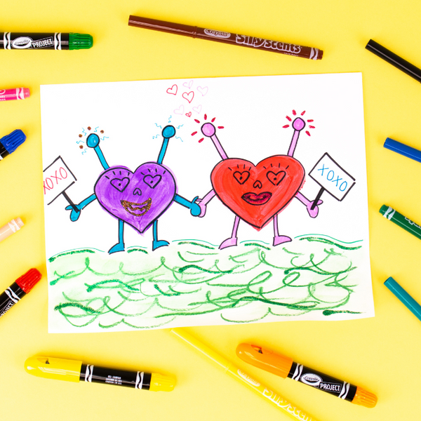 Love Monster Painting – Craft Box Girls